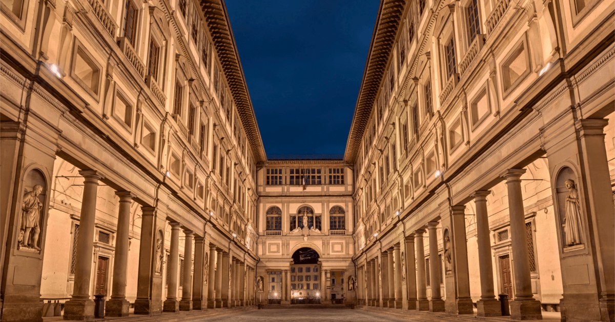 At Uffizi Gallery you can live Italian Renaissance